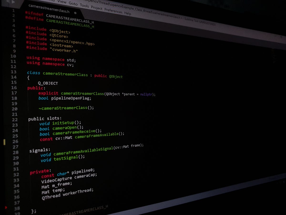 Multithreading for OpenCV Functions with Qt Signal Slot | by Imran ...