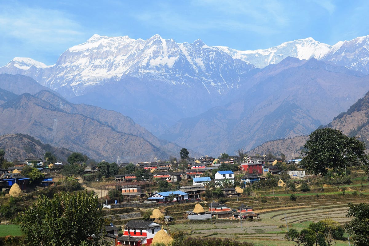 Tourist Village Takam: Takam, a tourist village located in Dhaulagiri ...