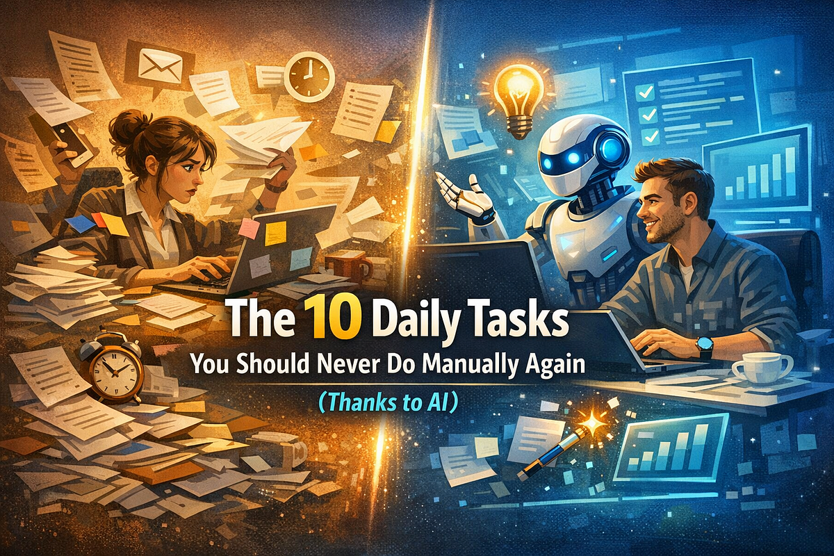 The 10 Daily Tasks You Should Never Do Manually Again (Thanks to AI ...