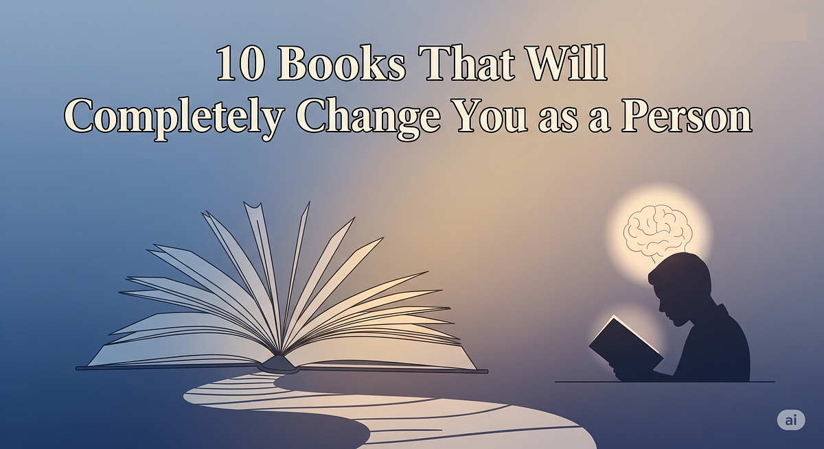 10 Books To Completely Change Yourself in 2025 | by Mission Great Life ...