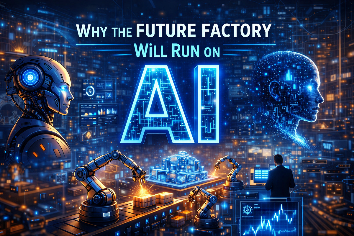 🎯 Why the Future Factory Will Run on AI, Not Just Automation | by ...