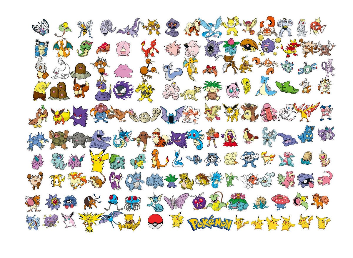 pokemon svg, pokemon png bundle, pokemon clipart, pikachu svg, pokemon ...