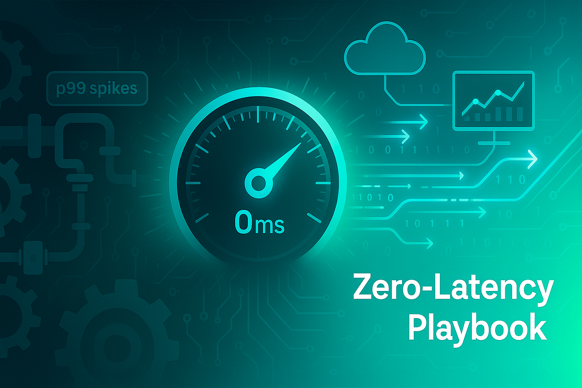 Zero-Latency Playbook: Cutting p99 Without Cutting Features | by Bhagya Rana | Aug, 2025 | Medium