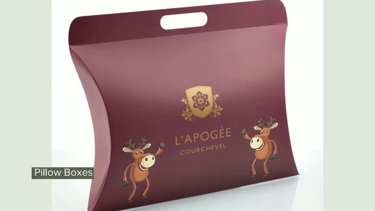 Custom Pillow Handle Packaging Boxes - Kwick Packaging - Medium