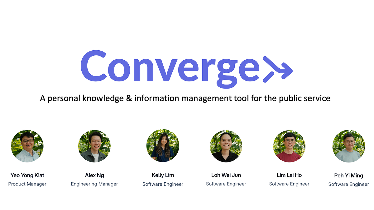 Converge: A Smarter Way to Manage Information in Public Service | by ...