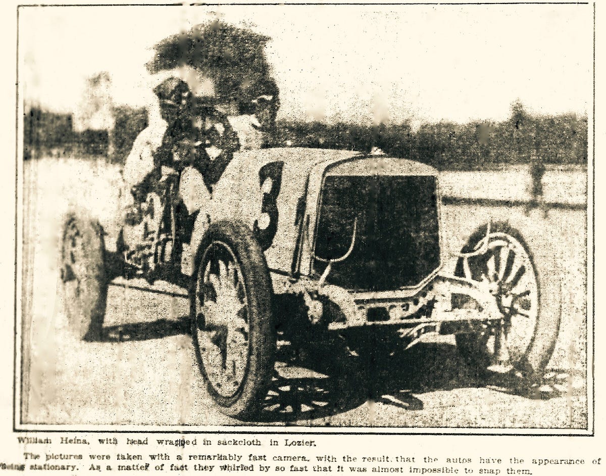 The first practice days for race cars at the Indianapolis Motor ...