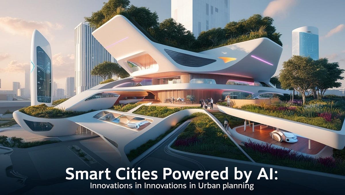 Smart Cities Powered by AI: Innovations in Urban Planning | by john ...