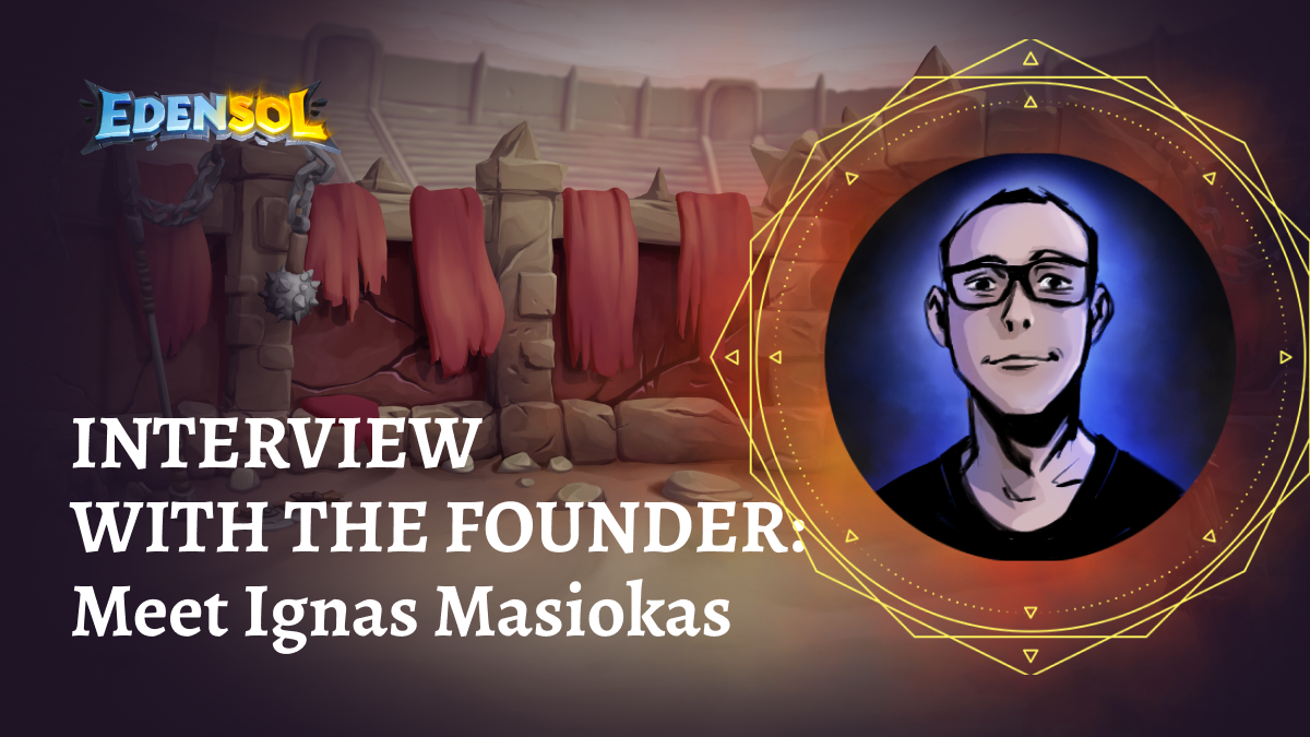 INTERVIEW WITH THE FOUNDER: Meet Ignas Masiokas, the Creator of Edensol | by Edensol | Medium