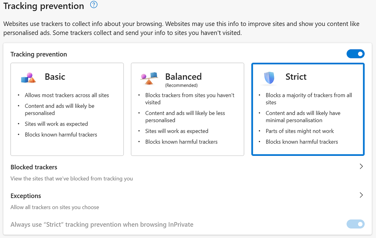 How To Strengthen Microsoft Edge Security And Privacy By William King Oct 2023 Medium
