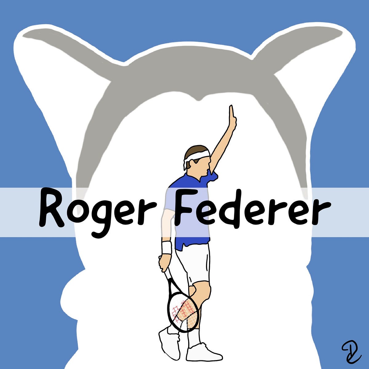 🎾🐐 GOAT — Roger Federer 1️⃣ - Direct Current - Medium