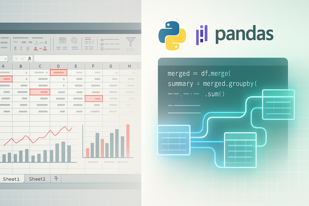 How I Replaced Complex Excel Workflows With 30 Lines Of Python Using Pandas By Hash Block