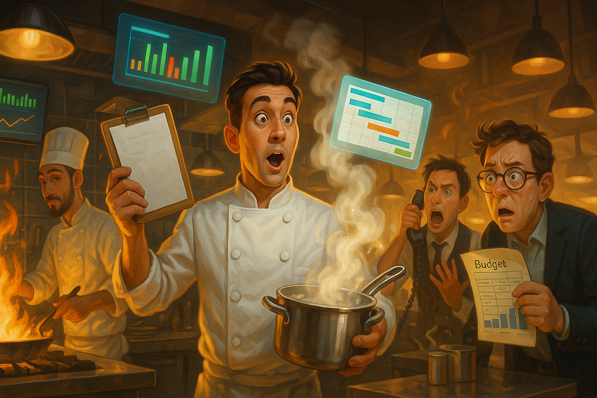 Agile Project Manager, Scrum Master, Traditional PM — Who’s Running the Kitchen? | by Simina F ...