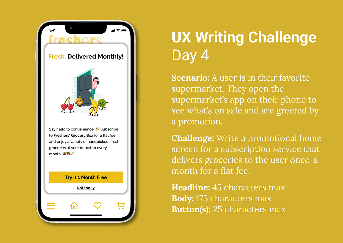 AI and UX Writing Challenge: Day 4 | by Molly (Ruthie) Rhodes | Medium