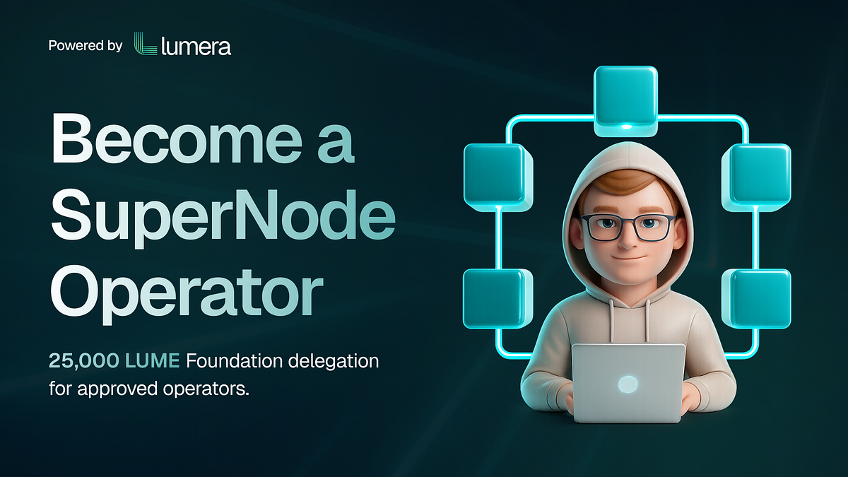 Your Network, Your Node: Join Lumera’s SuperNode Program | by Lumera ...