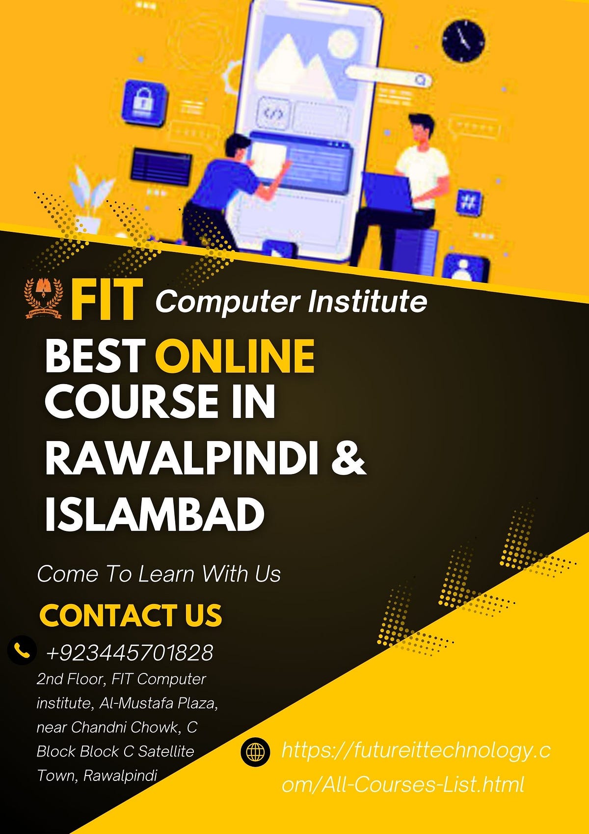 Best Online Course in Rawalpindi & Islamabad | by FIT Computer institute | Medium