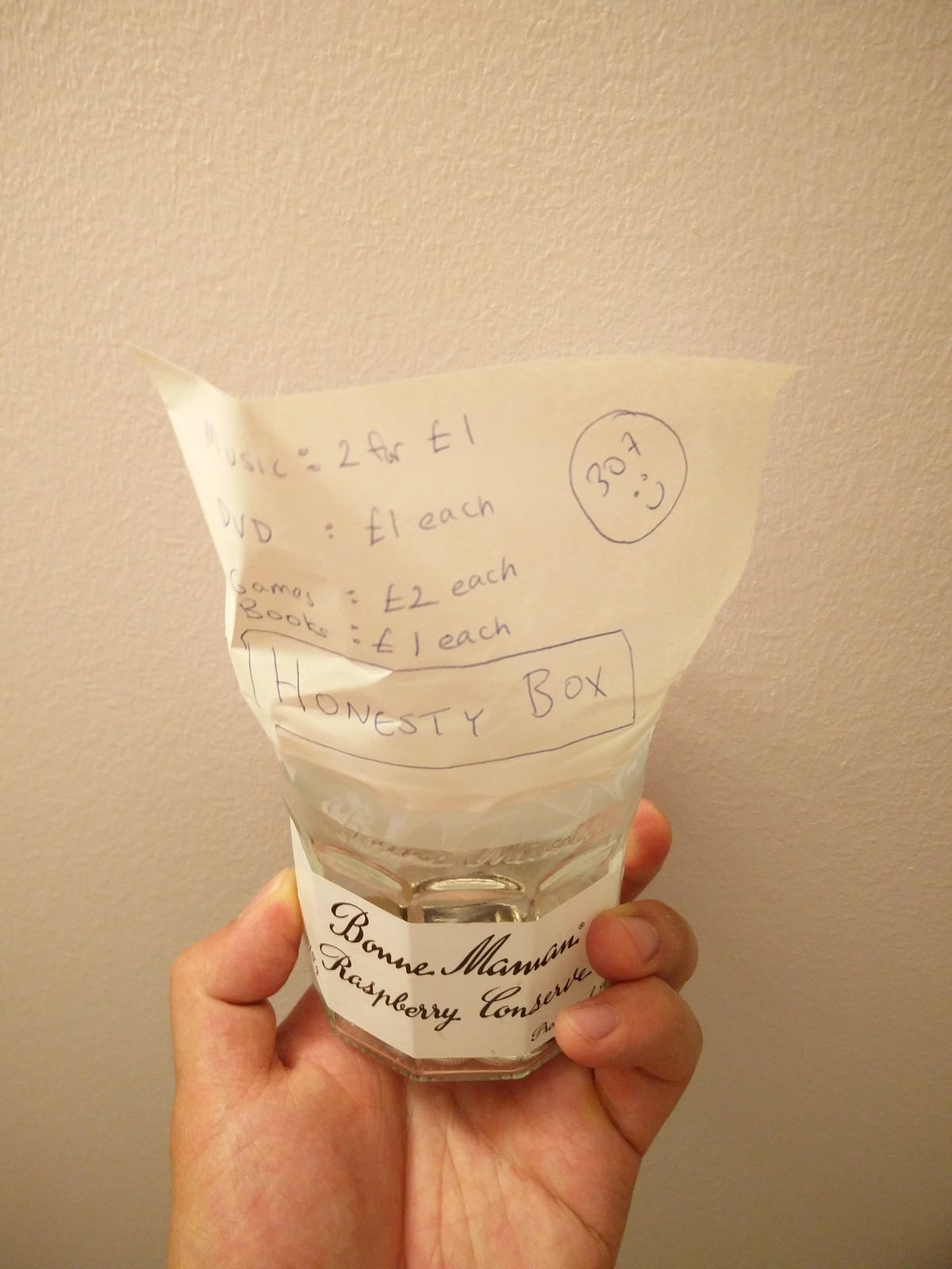 Honesty Jar experiment / How to get rid of your stuff | by Joey Ra | Medium