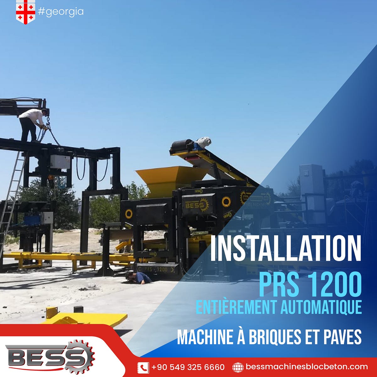 Machine a parpaings PRS 1200 - VESS Machine FR - Medium