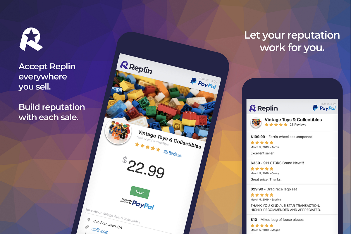 Introducing Replin! Decentralized Reputation and Payments App for Any ...