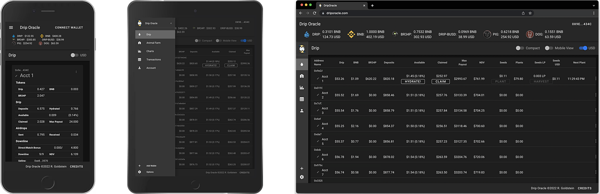 Introducing Drip Oracle: The Multi-Wallet Dashboard for Drip | by ...