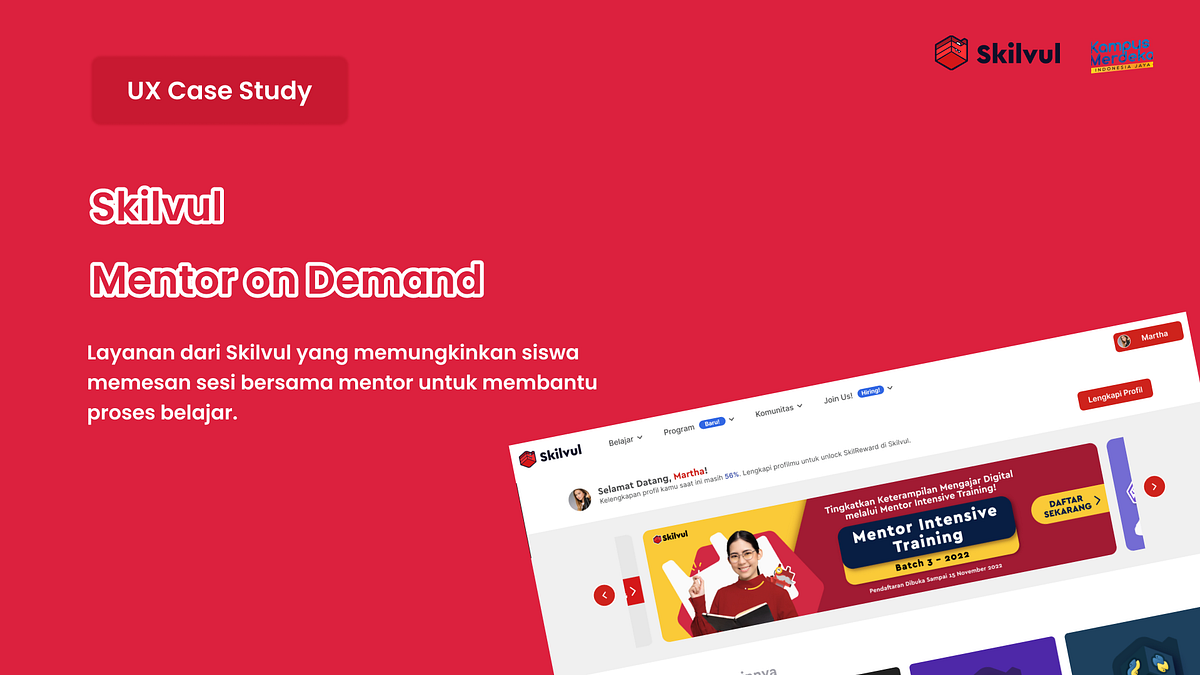 UI/UX Case Study : Skilvul Mentor On Demand | by Difara Seci Amelia ...