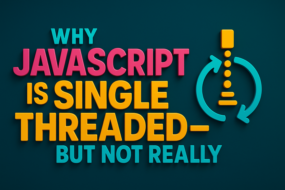 Why Javascript Is Single Threaded — But Not Really By Codebyumar Sep 2025 Javascript In