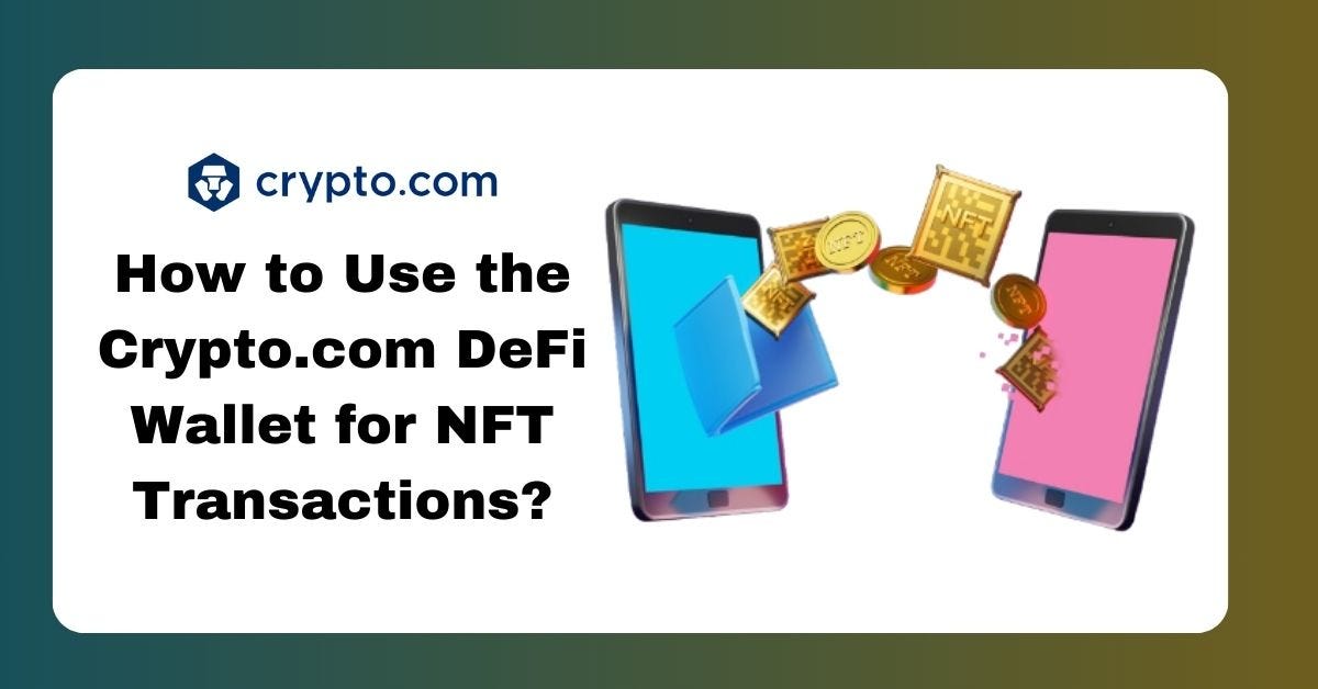 How to Use the Crypto.com DeFi Wallet for NFT Transactions♔+𝟣 (855) 490–3524☎ | by Jinkazaamashi ...