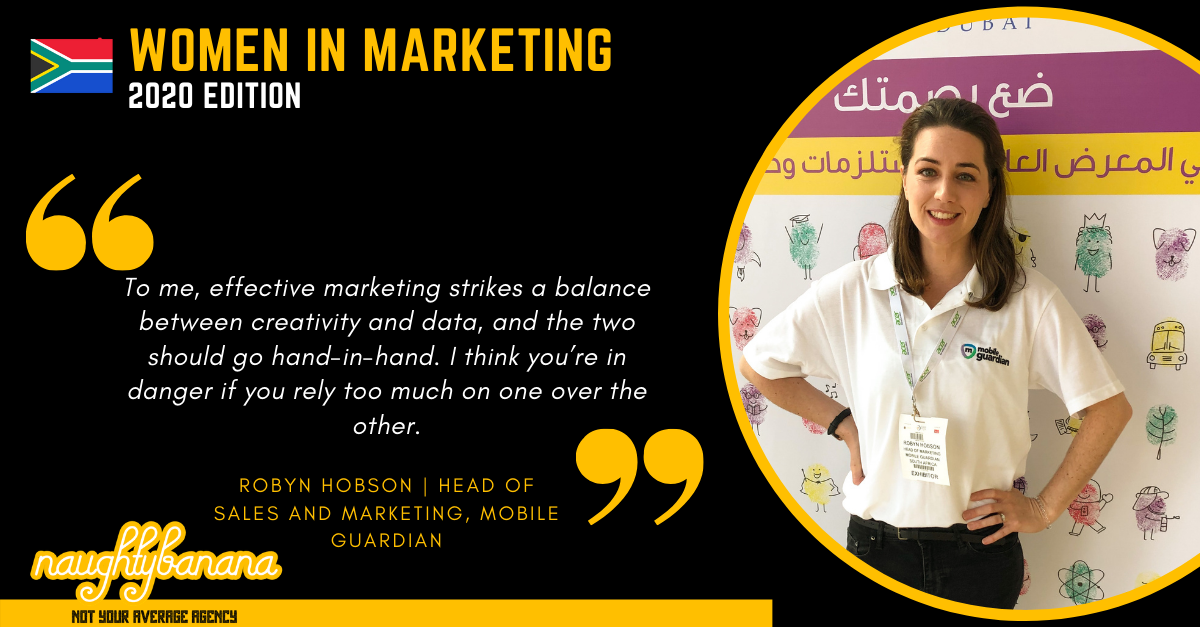 Women In Marketing ft. Robyn Hobson from Mobile Guardian | by Thabiso ...