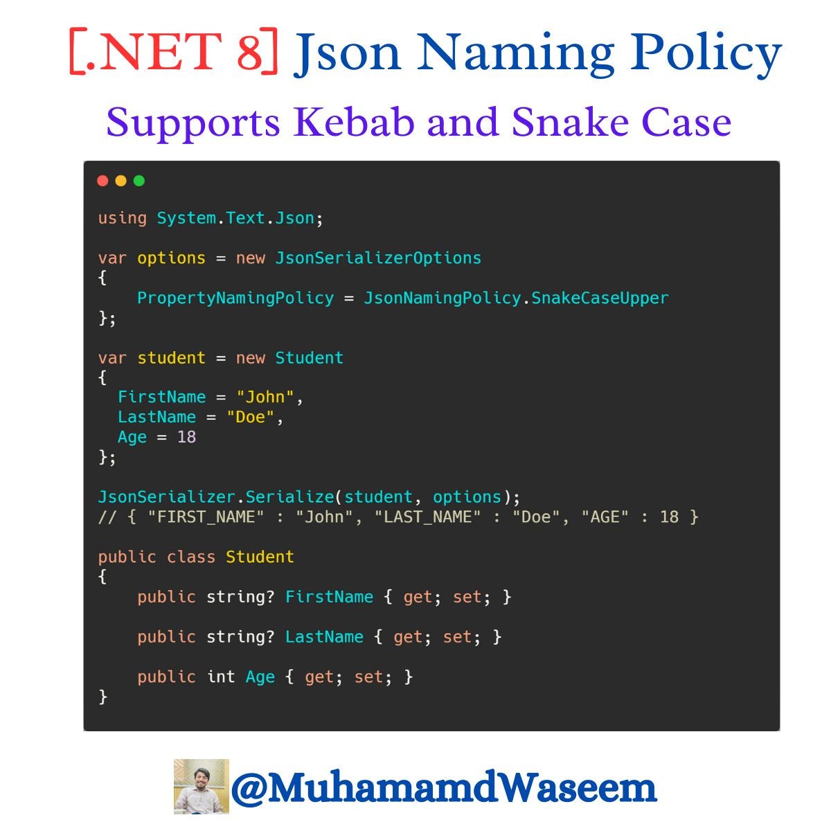 Pro Ep 97 Json Naming Policy Updates Net 8 Become Net Pro Medium