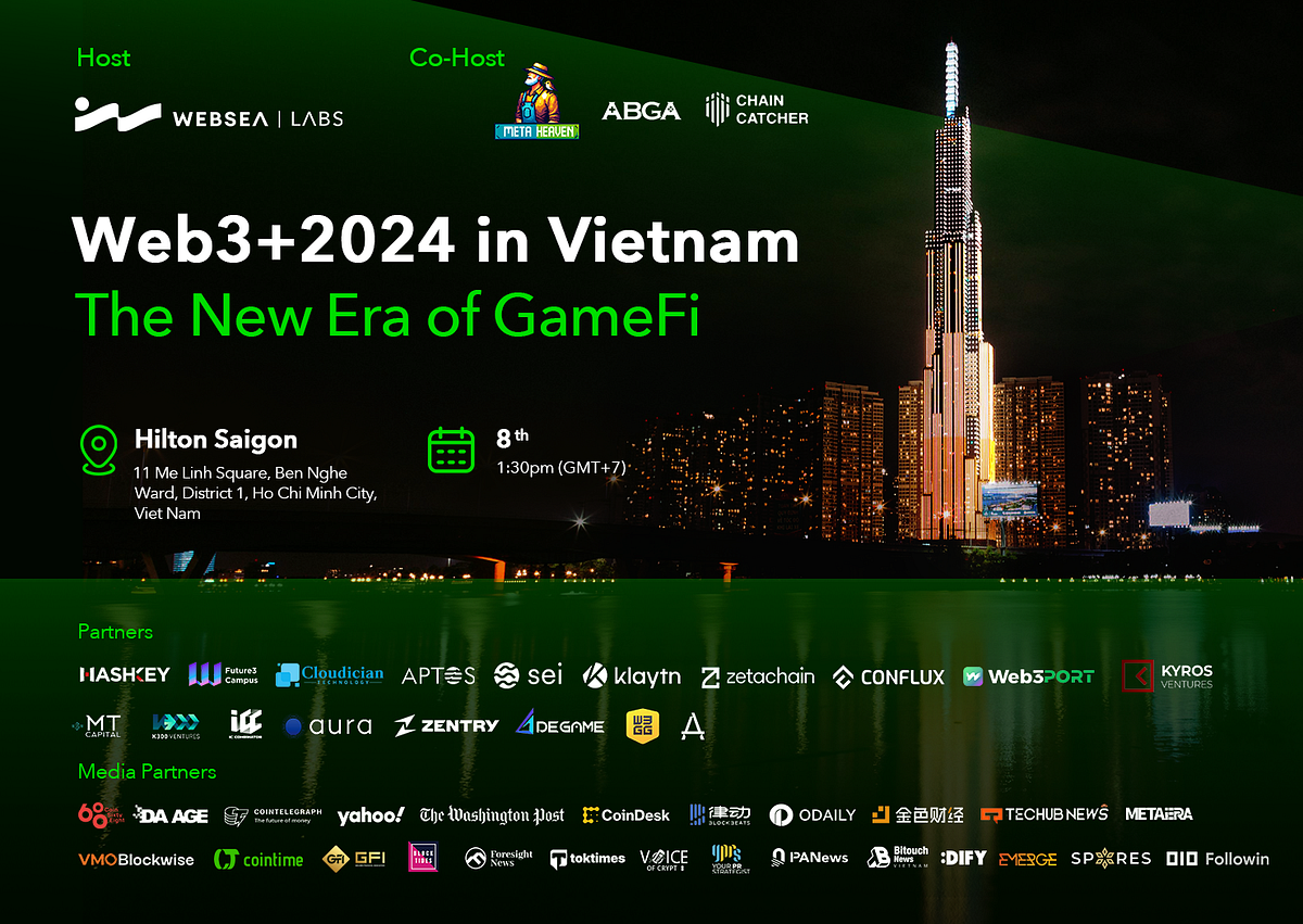 The “Web3+2024 in Vietnam: The New Era of GameFi” Summit Concluded Successfully | by ABGA | Jun ...