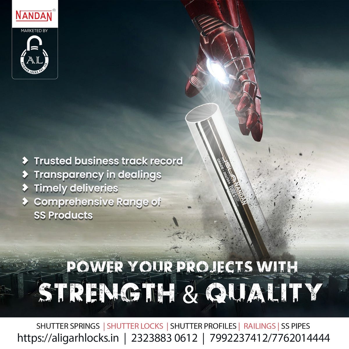 SS Tube Manufacturers and Traders in Bihar and Patna: @ Aligarh Locks ...