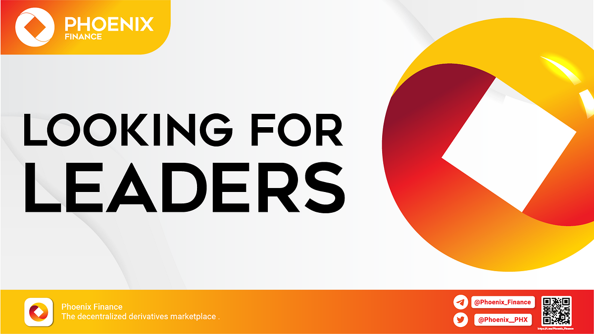 Phoenix Finance is Looking for Crypto Leaders. Are you one? | by Crypto ...