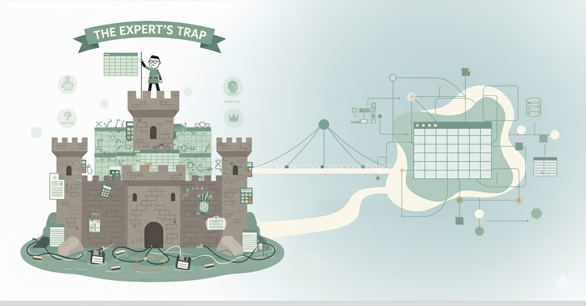 Blog 2 of 4: The Expert’s Trap. Why Your Best Spreadsheet Skills Are ...
