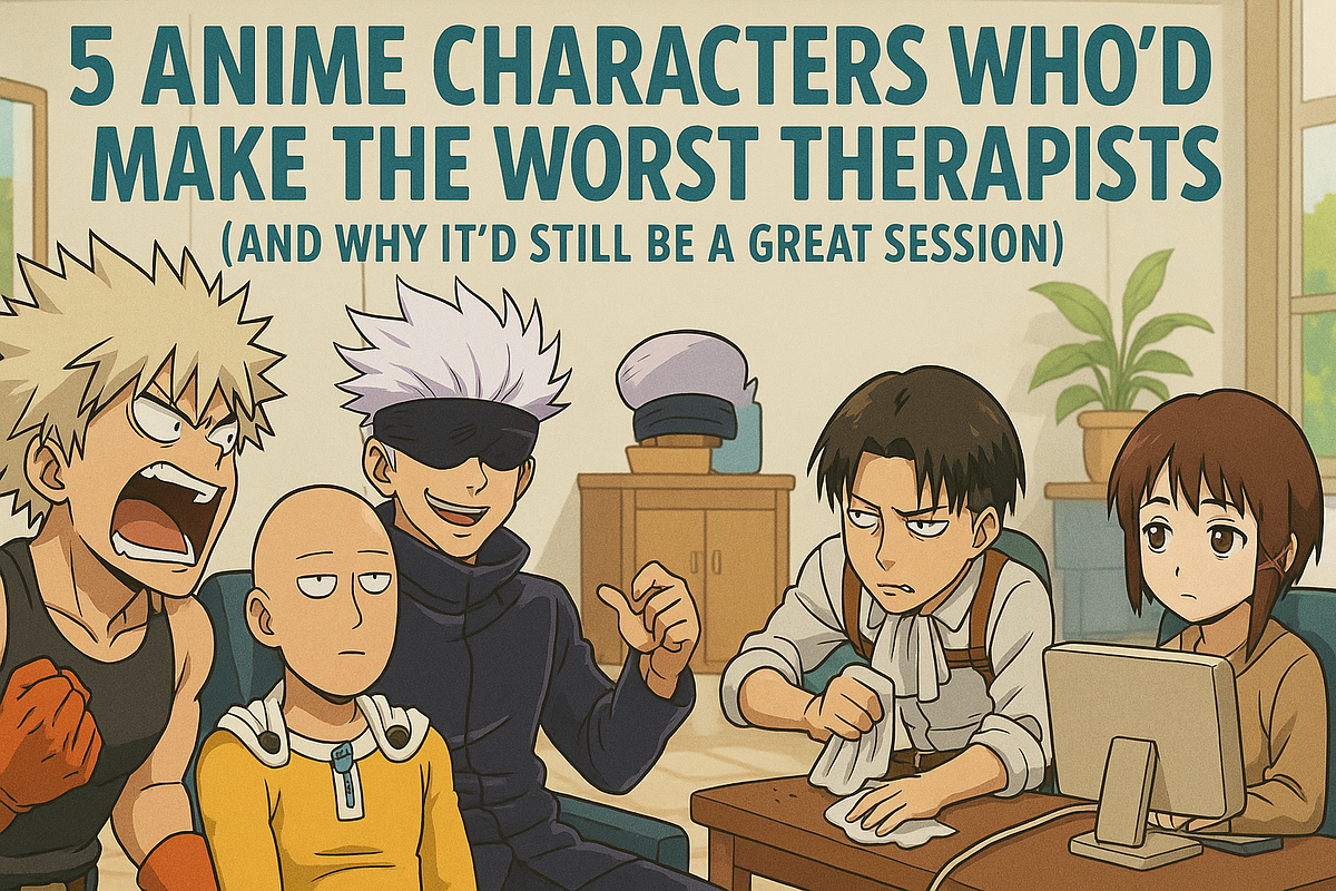 5 Anime Characters Who’d Make the Worst Therapists (And Why It’d Still ...