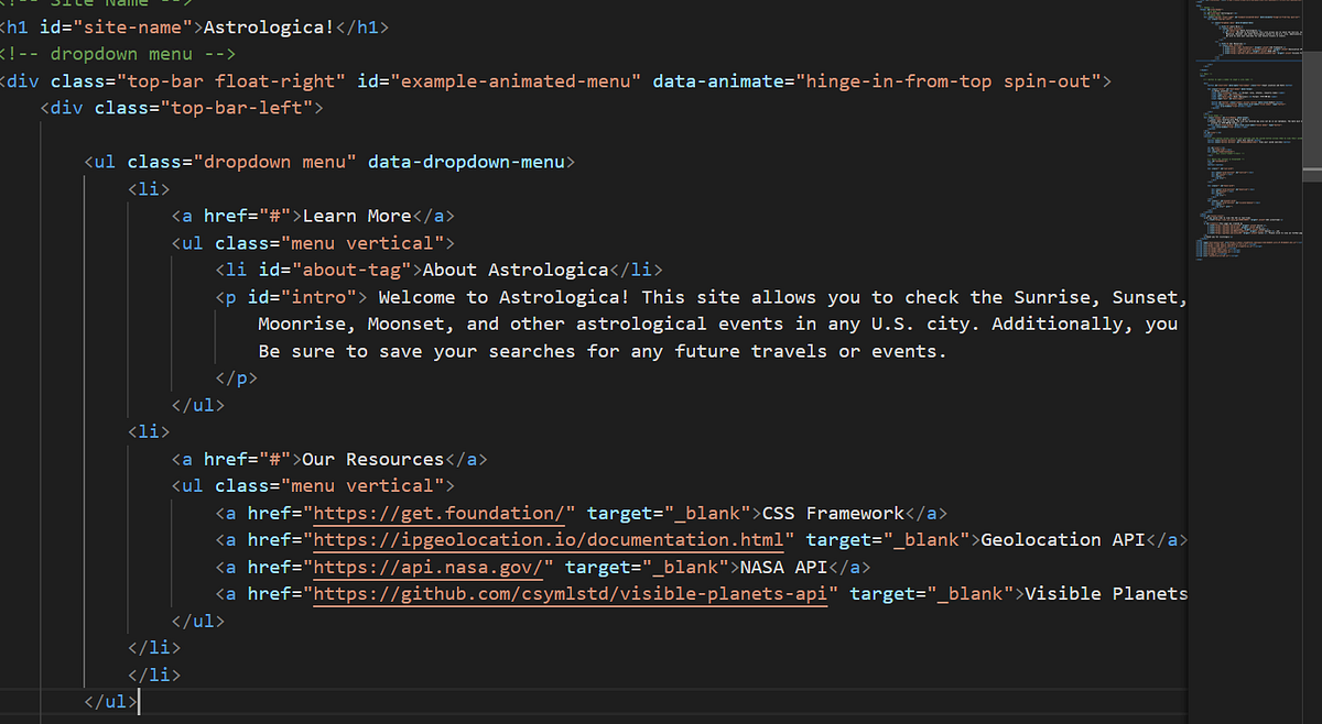 How to create a dropdown menu in html. | by Jules Joseph | Medium