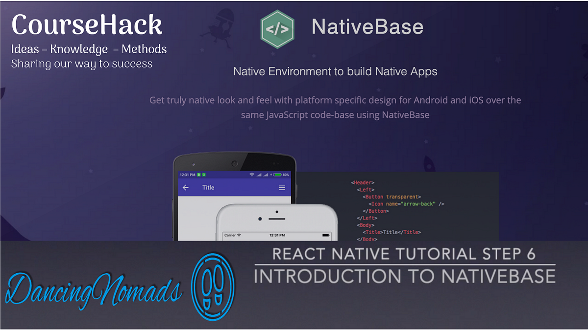 React Native Tutorial Step 6 — Introduction to NativeBase | by Donald Lee | Medium