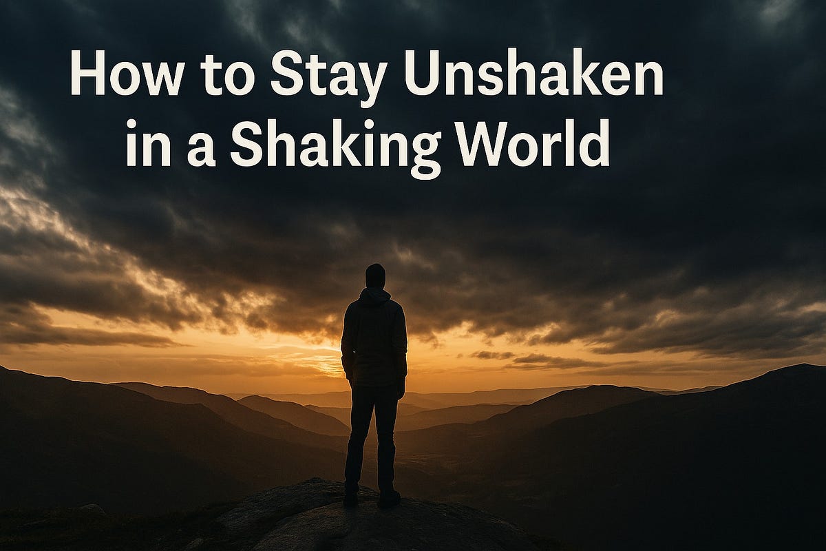 Anchored: How to Stay Unshaken in a Shaking World | by Nile Gomez | Medium