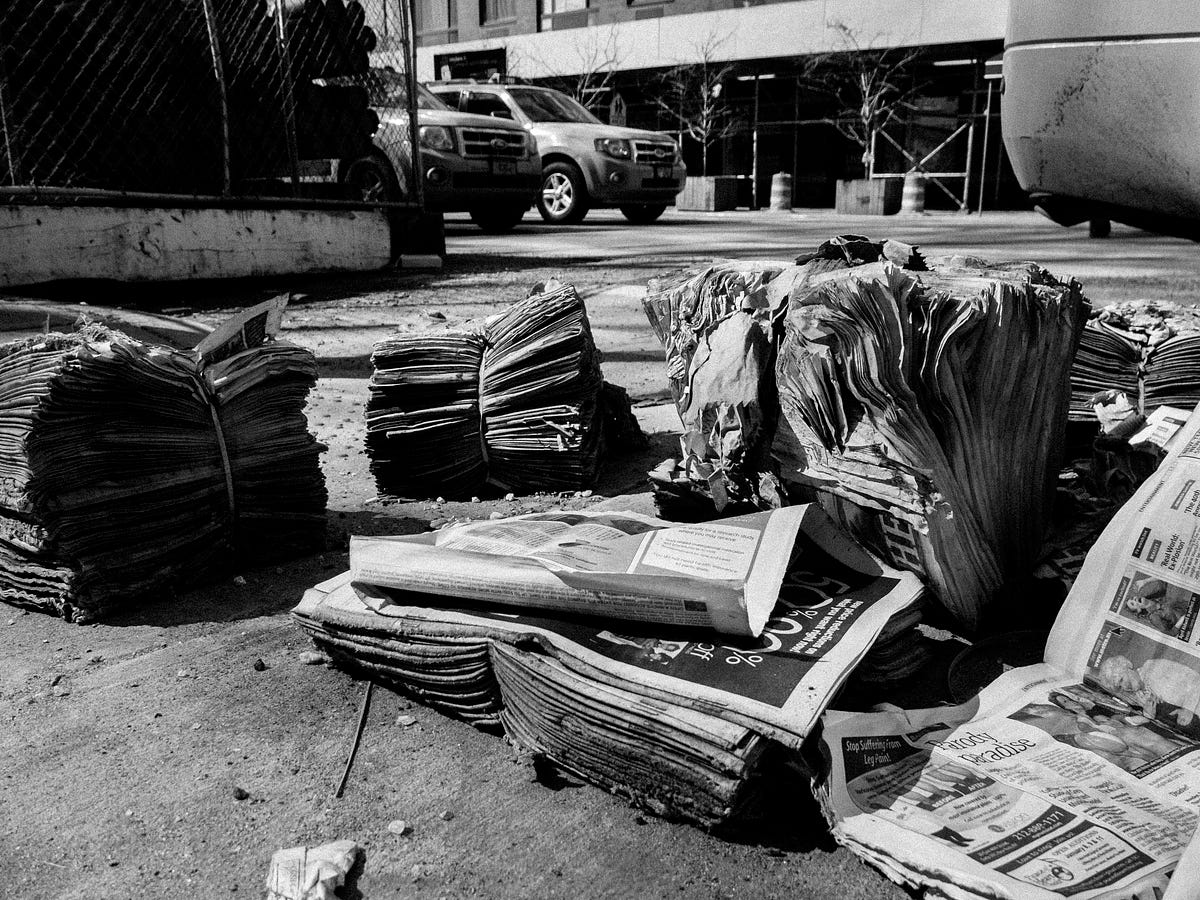 The state of things. The media worldwide is facing profound… | by Aanu ...