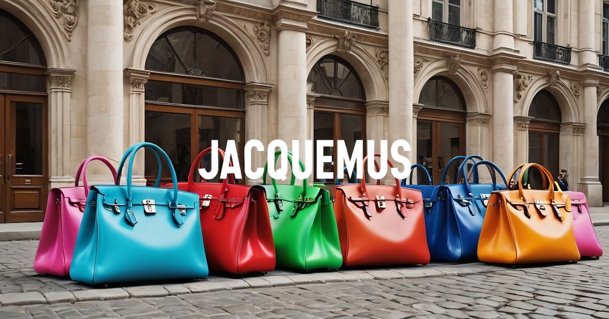Who Let the Bags Out? is Jacquemus. Ad Creative, Produced in Just a Few ...
