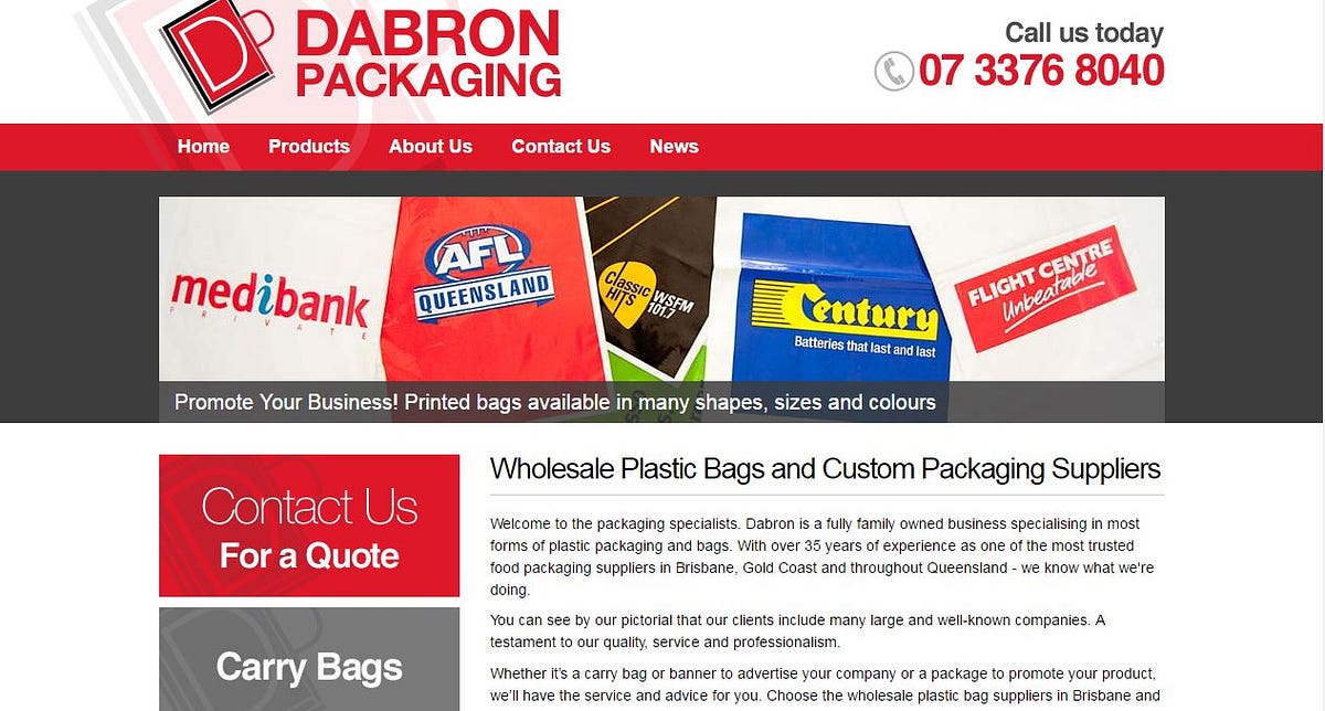 Dabron Packaging. We also specialise in promotional carry… | by Dabron ...