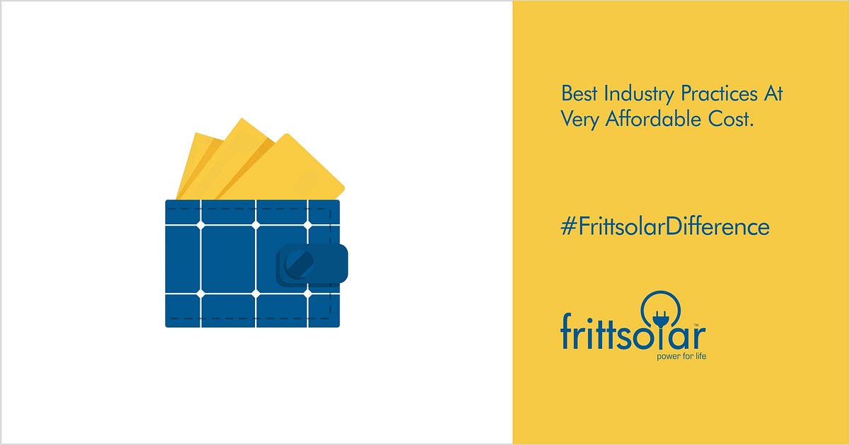 Save More With Frittsolar. Know More @ https://buff.ly/2rg03v8 | by ...