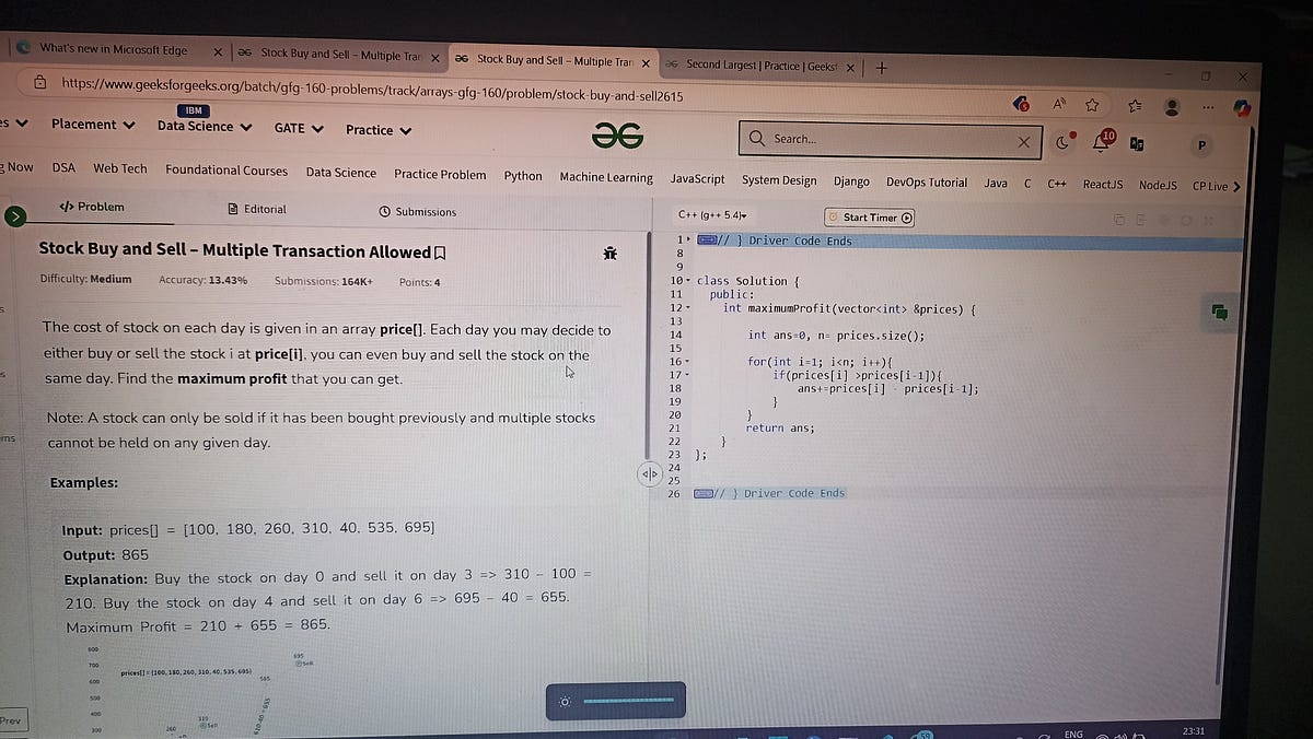 GFG 160 Days Coding Challenge:. Day-7 | by Priti | Apr, 2025 | Medium