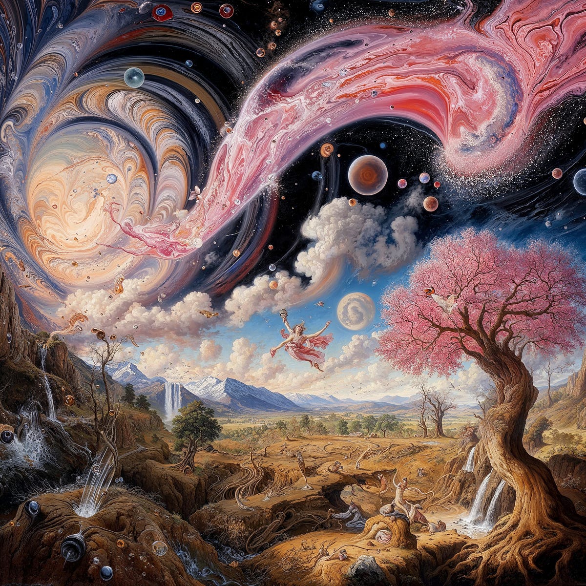 NFT 4/ Between Earth and Infinity: A Dance of Celestial Elegance and ...