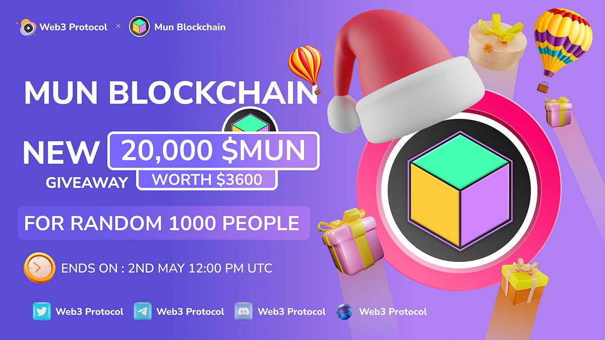 Mun Blockchain and Its Airdrop. The goal of MUN is to offer free P2P ...