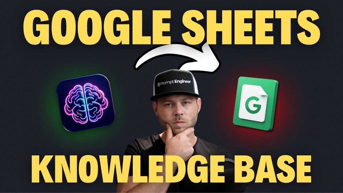 The Ultimate Video Guide: Building a Dynamic AI Chatbot with Google Sheets Integration | by Ryan ...