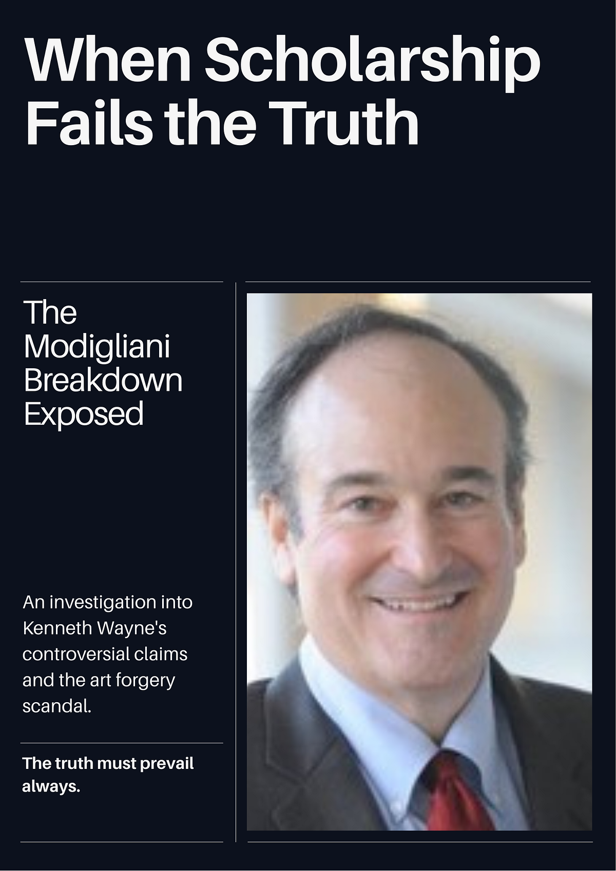 When Scholarship Fails the Truth: Kenneth Wayne and the Modigliani Breakdown | by Kenneth Wayne ...