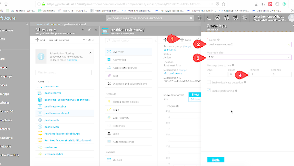 How to using python to pub/sub Azure service bus | by Teerapong Ponmat ...