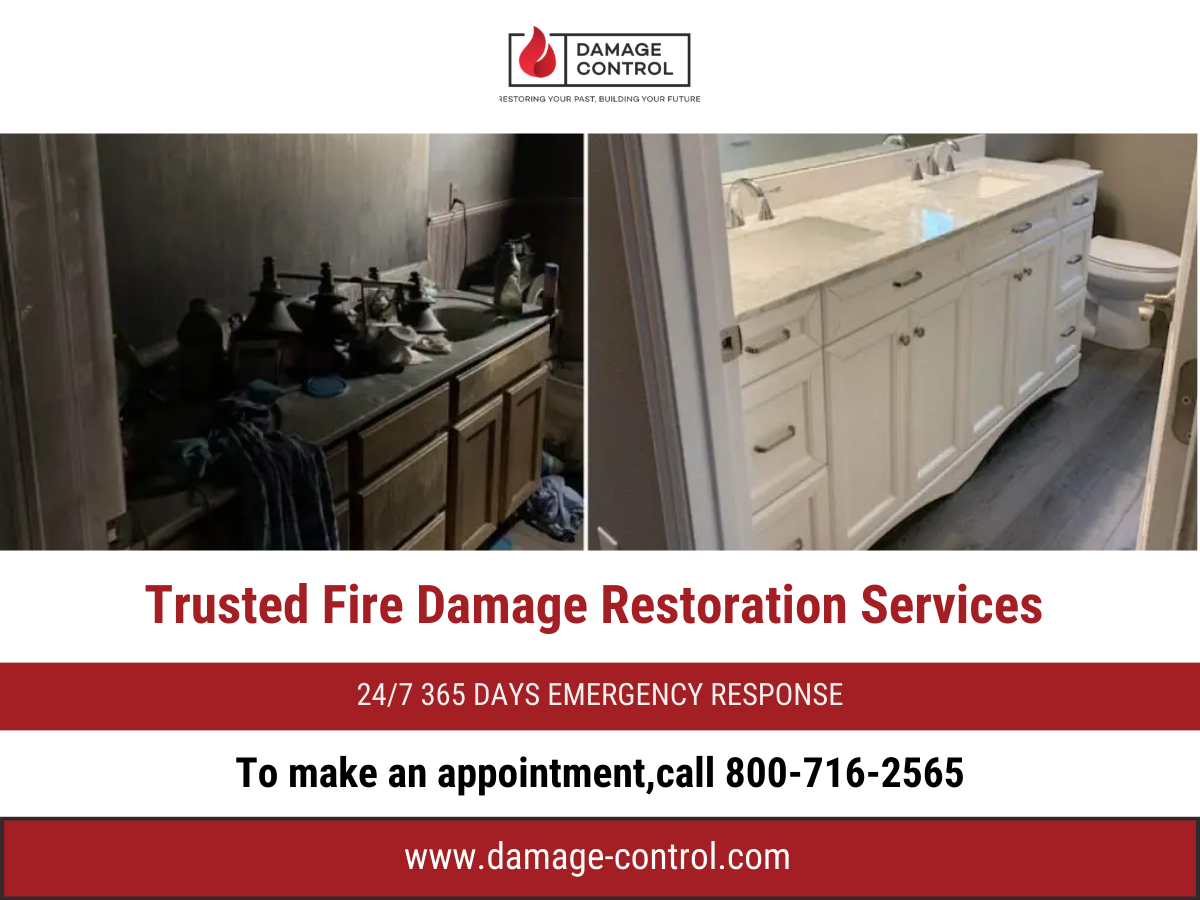 Trusted Fire Damage Restoration Services — Damage Control - Damage ...