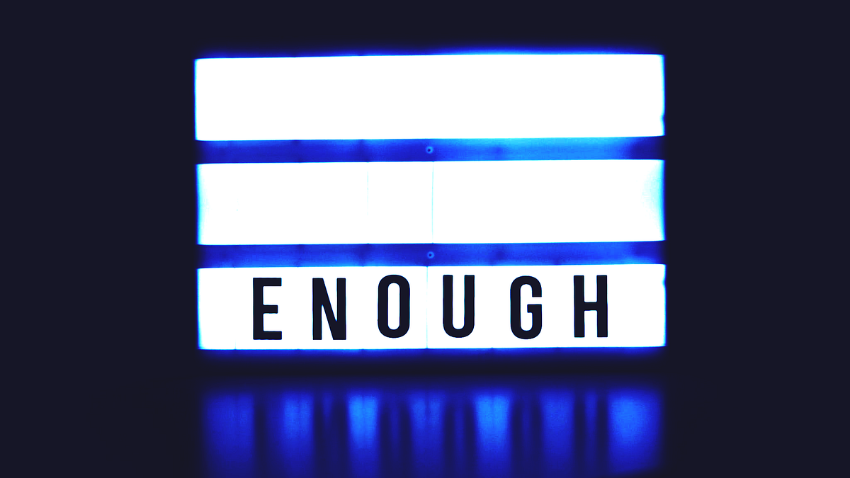 Enough Learning - The Shortform - Medium