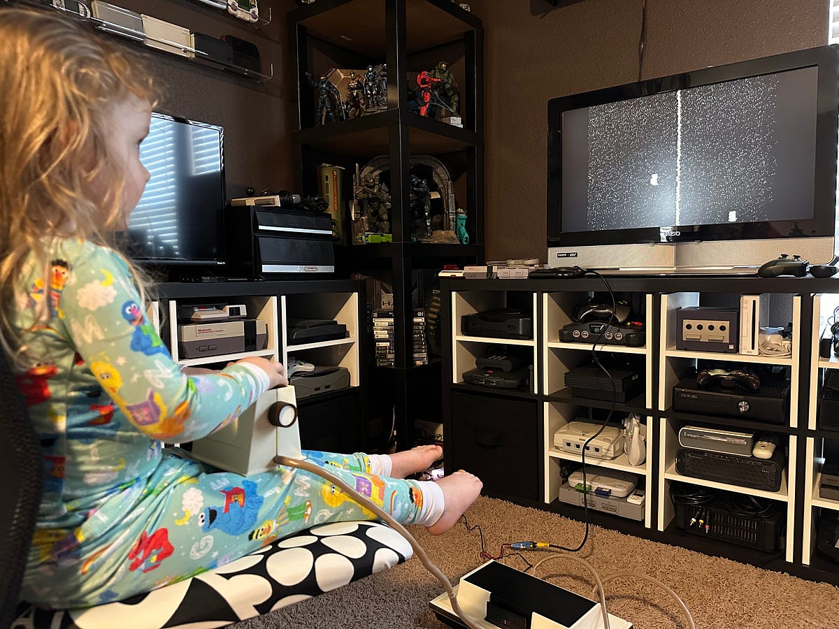 Introducing My Daughter to the Magnavox Odyssey — Every* Game Console ...