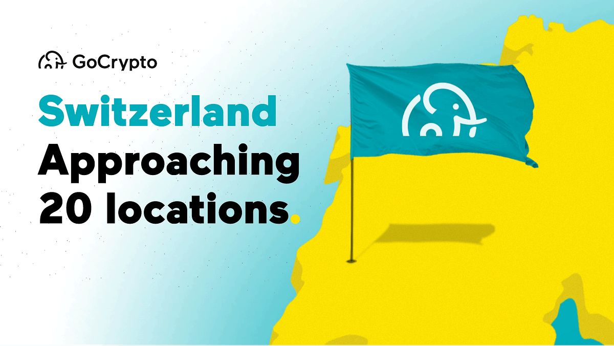 Nearly 20 GoCrypto locations in Switzerland! | by GoCrypto | GoCrypto ...
